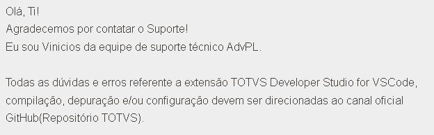 Tres · Issue 1076 · Totvstds Vscode · Github