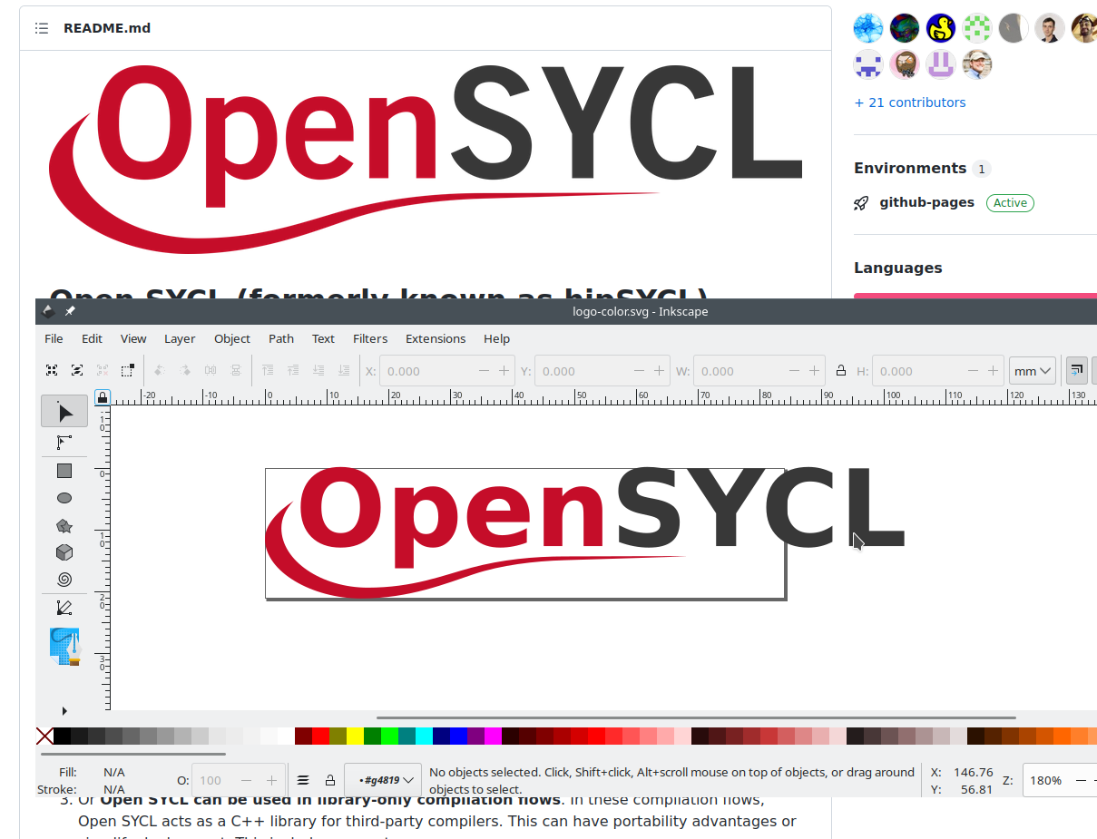 Svg Version Of The Logo Is Not Rendered Consistently · Issue 945 · Adaptivecppadaptivecpp · Github 
