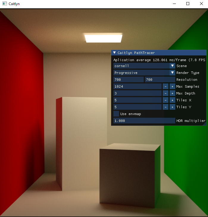 GitHub - AlerianEmperor/CaitlynRenderer: GLSL Real Time Path Tracer!