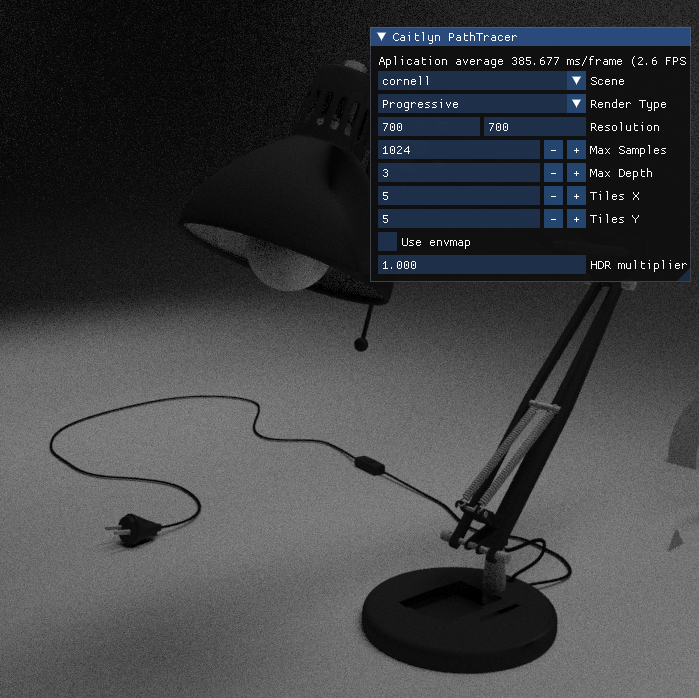GitHub - AlerianEmperor/CaitlynRenderer: GLSL Real Time Path Tracer!