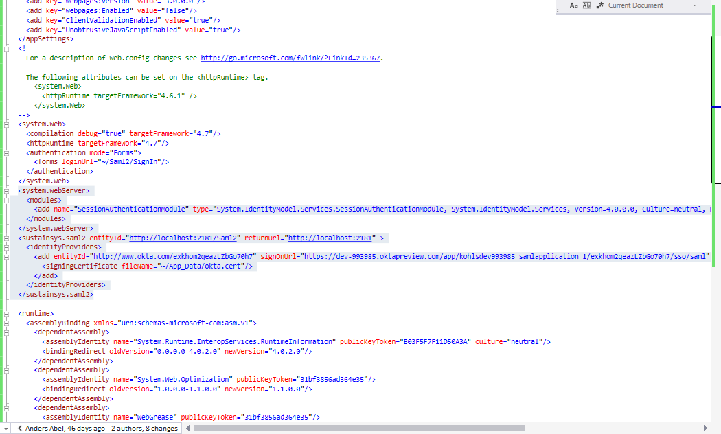 Okta Sign In MVC Issue · Issue #1043 · Sustainsys/Saml2 · GitHub