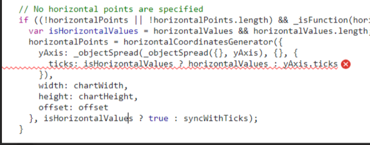 MultiLineChartGraph - Error (Cannot read properties of null (reading 'ticks')) · recharts ...