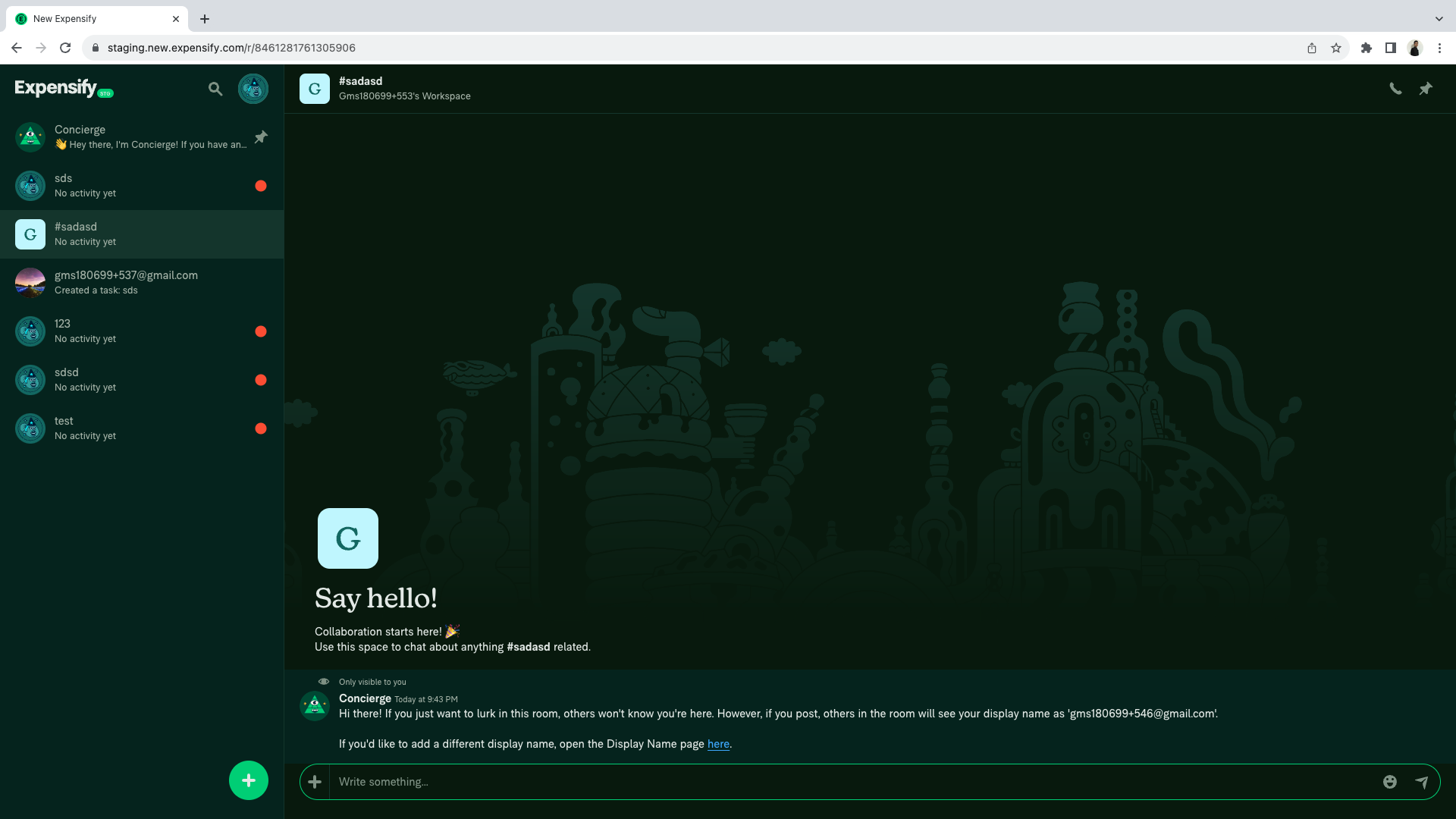 [$1000] Web - No margin between composer box and whisper message · Issue #23722 · Expensify/App ...