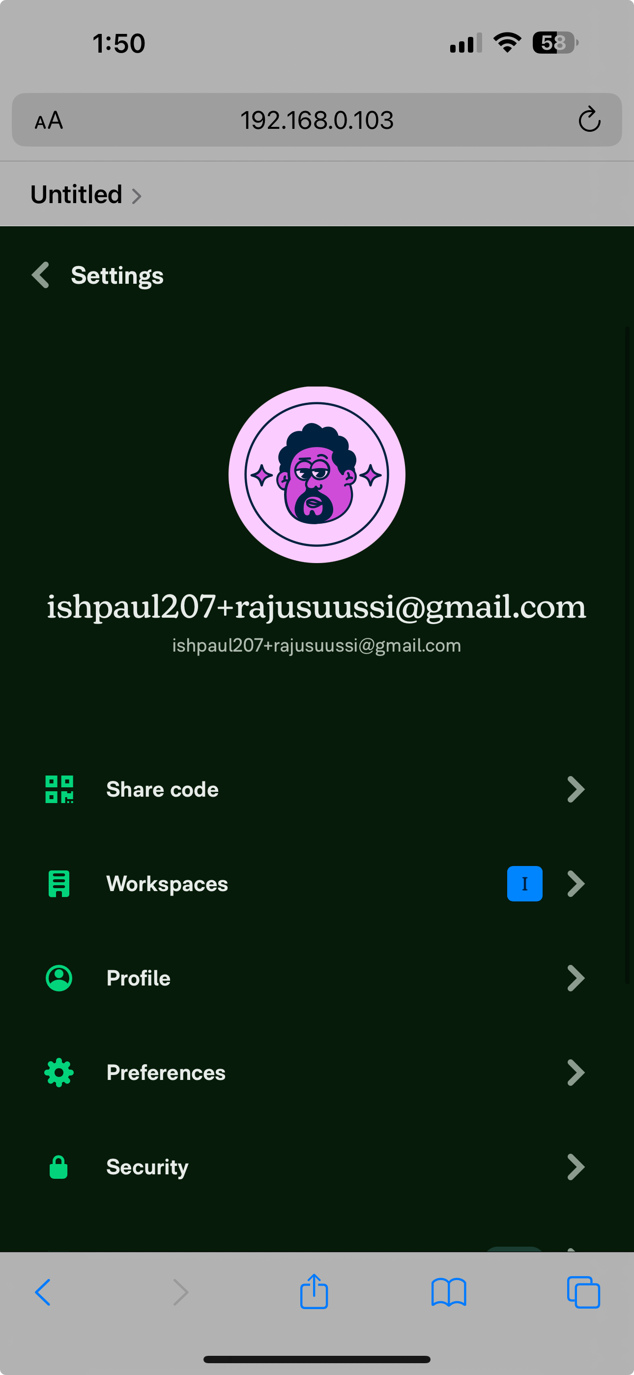 [$500] Dev: Settings Background for profile details Header is changed unintentionally while ...