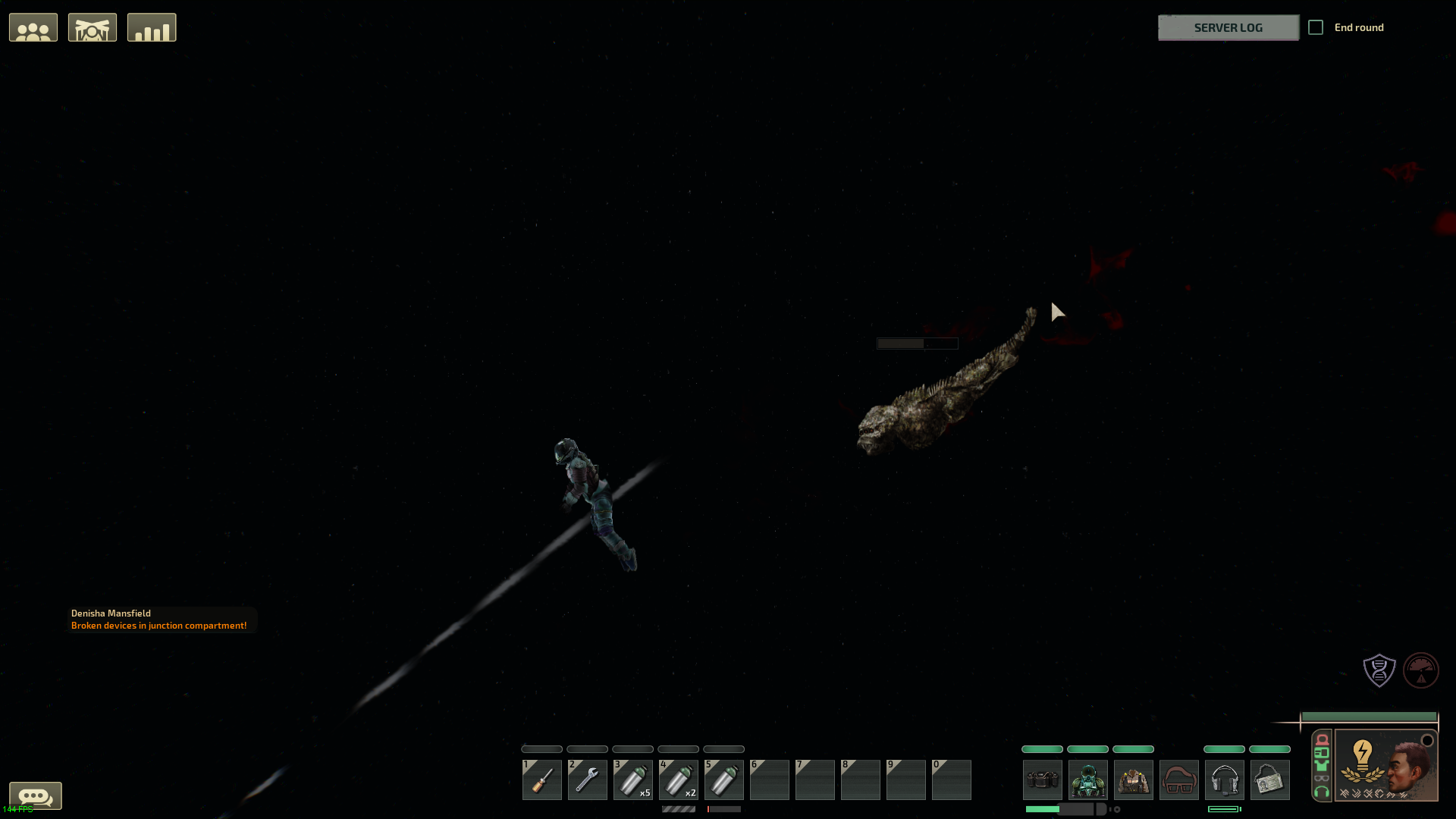 The spineling gene attack does not properly target hostile entities and ...