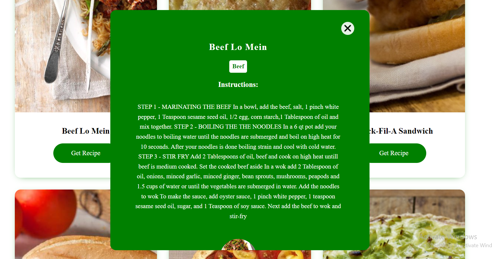 GitHub - amrutaBanait/FoodApp: An application to search for any food item with its name and ...