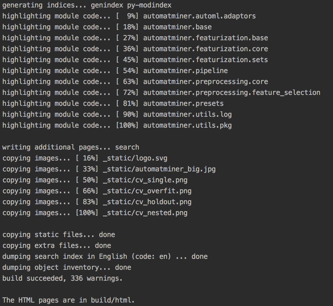 Cannot rebuild docs? · Issue #213 · hackingmaterials/automatminer · GitHub