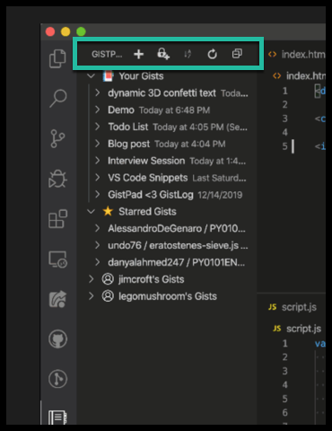 Gist refresh command missing · Issue #79 · lostintangent/gistpad · GitHub