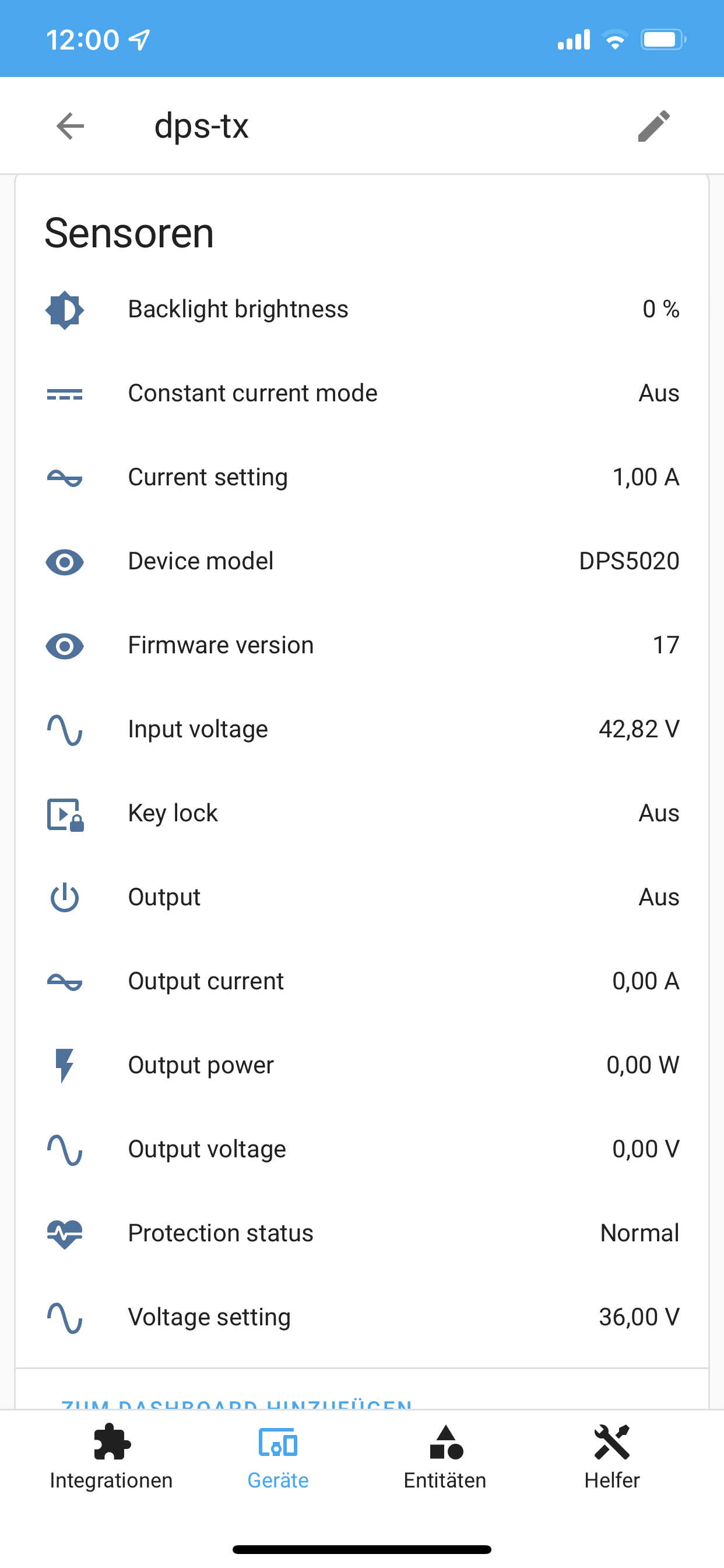 Micro Wechselrichter über DPS 5020 Regeln · syssi esphome-dps · Discussion #1 · GitHub