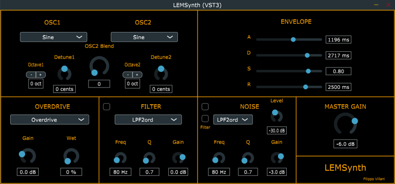 GitHub - filippovillani/lem-synth