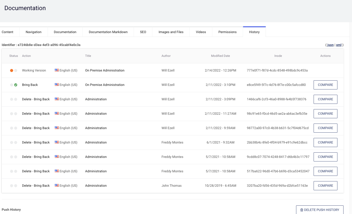 content in a "drafted state" can fail to push publish. · Issue #21714 · dotCMS/core · GitHub