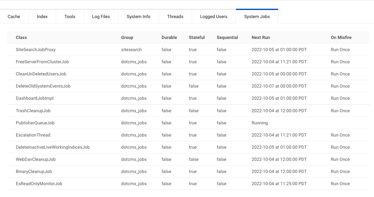 PublisherQueueJob gets stuck waiting for dependencies · Issue #23041 · dotCMS/core · GitHub