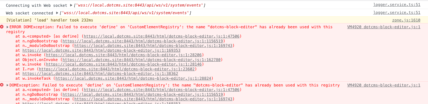 Bug: Unable to add 2 block editors to a content type · Issue #23216 · dotCMS/core · GitHub