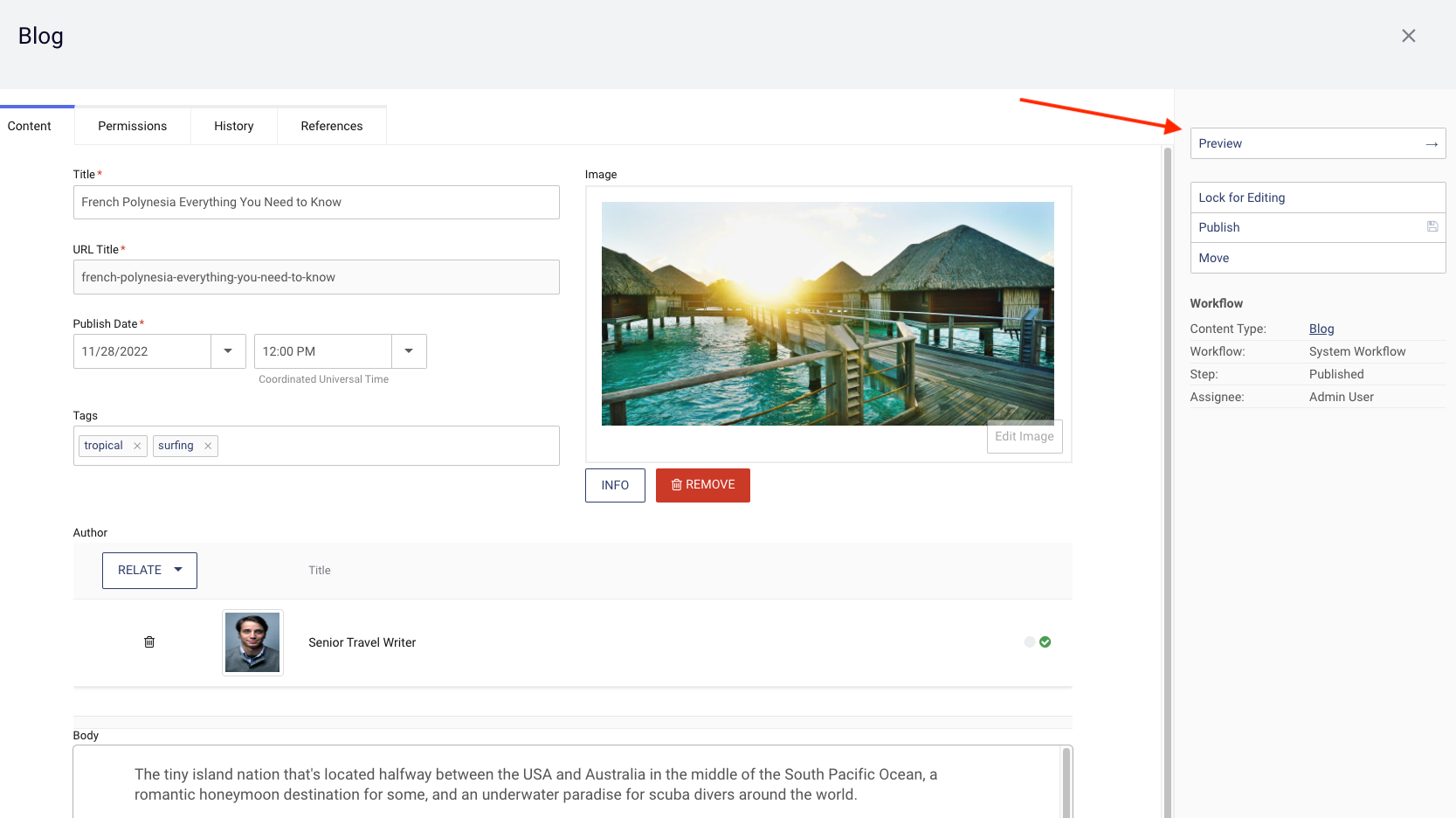 Allow User To Easily Preview Url Mapped Content · Issue 23955 · Dotcmscore · Github