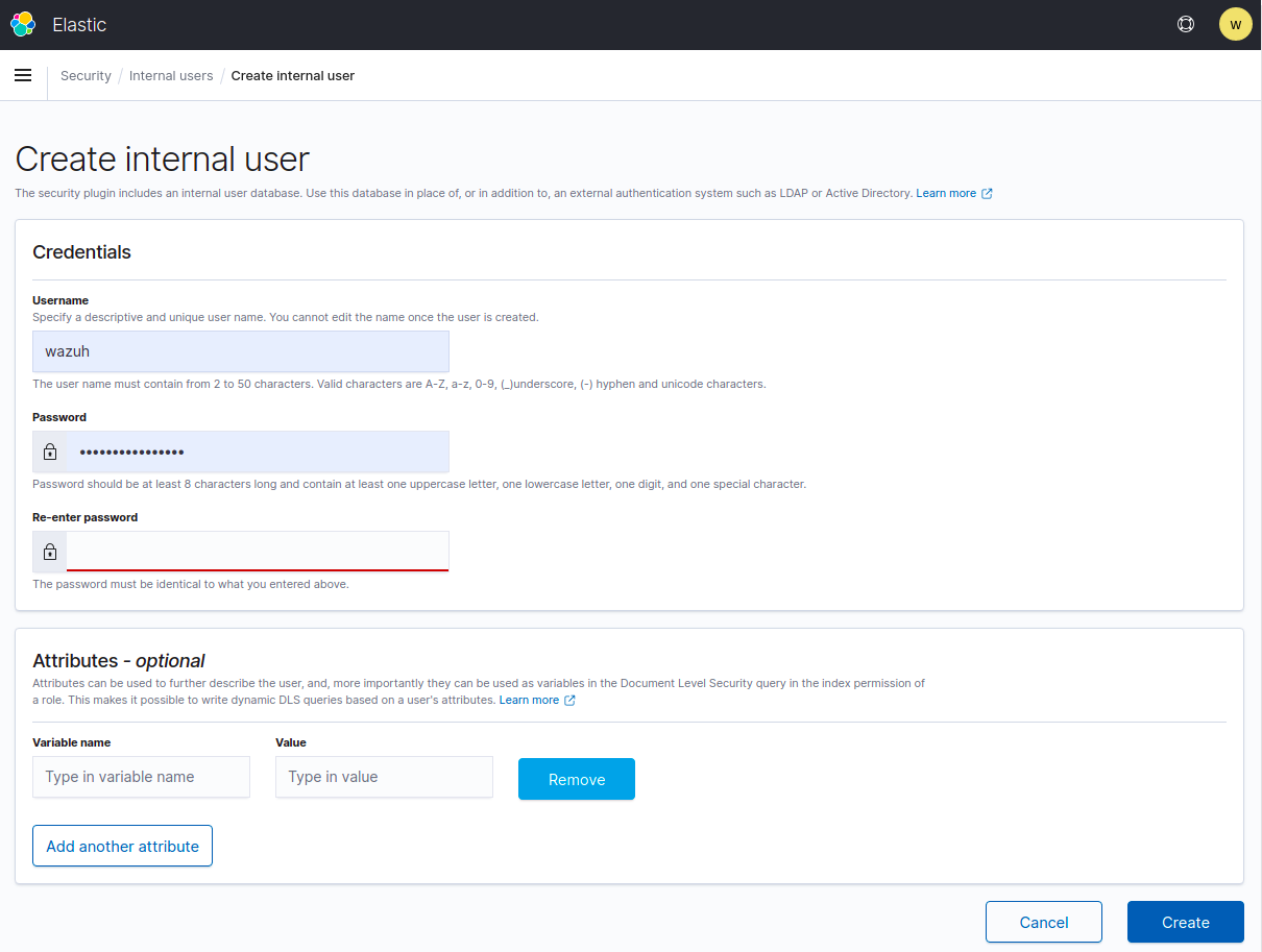 user creation · Issue #3014 · wazuh/wazuh-dashboard-plugins · GitHub