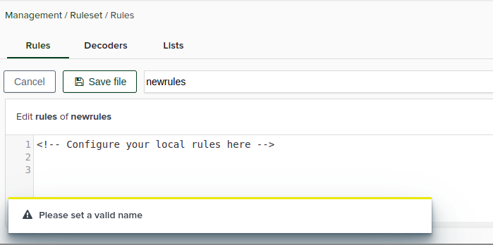 Cannot create new ruleset file · Issue #1250 · wazuh/wazuh-splunk · GitHub