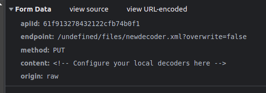 Cannot create new decoder file · Issue #1251 · wazuh/wazuh-splunk · GitHub