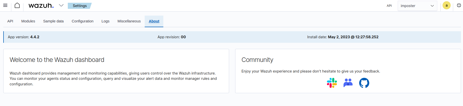 Release 442 Rc1 Kibana Ui Regression Testing · Issue 5414 · Wazuhwazuh Dashboard Plugins