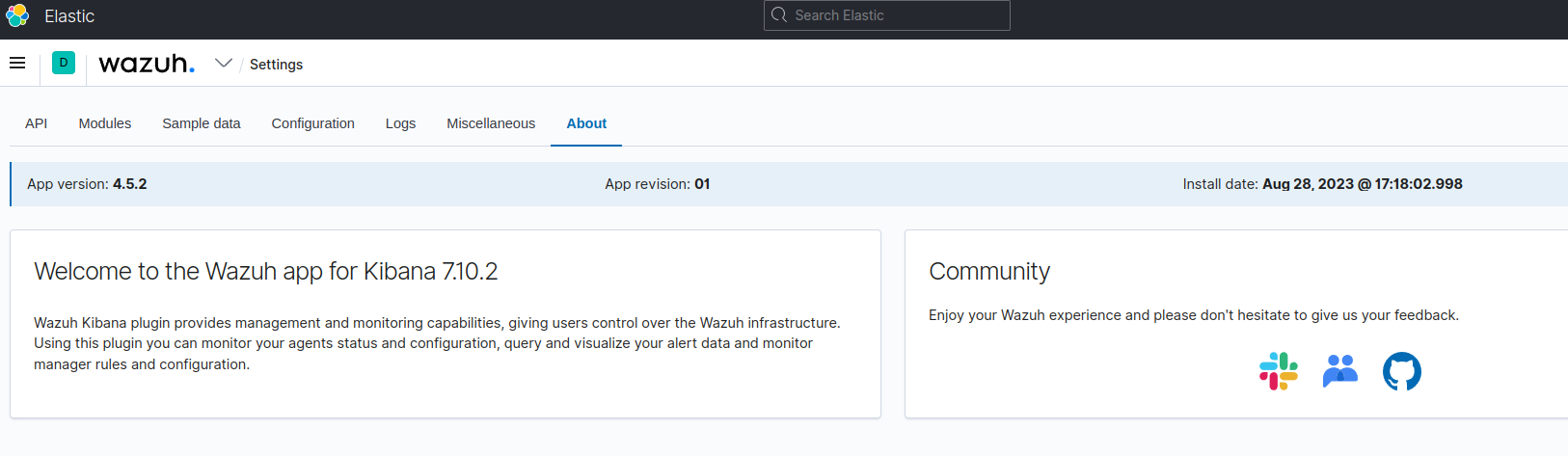 Release 452 Rc1 Kibana Ui Regression Testing · Issue 18683 · Wazuhwazuh · Github