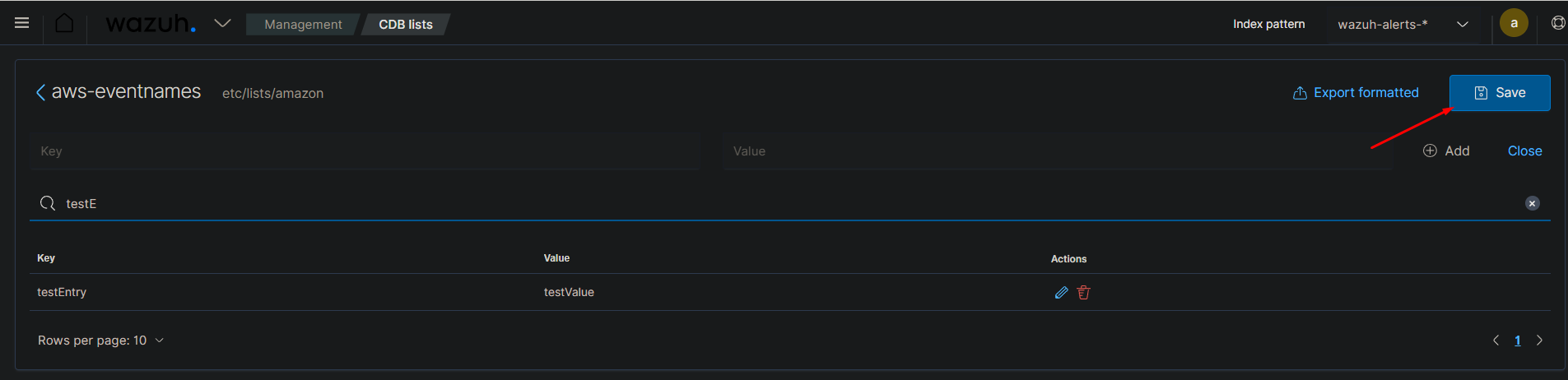 Cannot Edit Cdb Lists That Are In A Subdirectory · Issue 5842 · Wazuhwazuh Dashboard Plugins