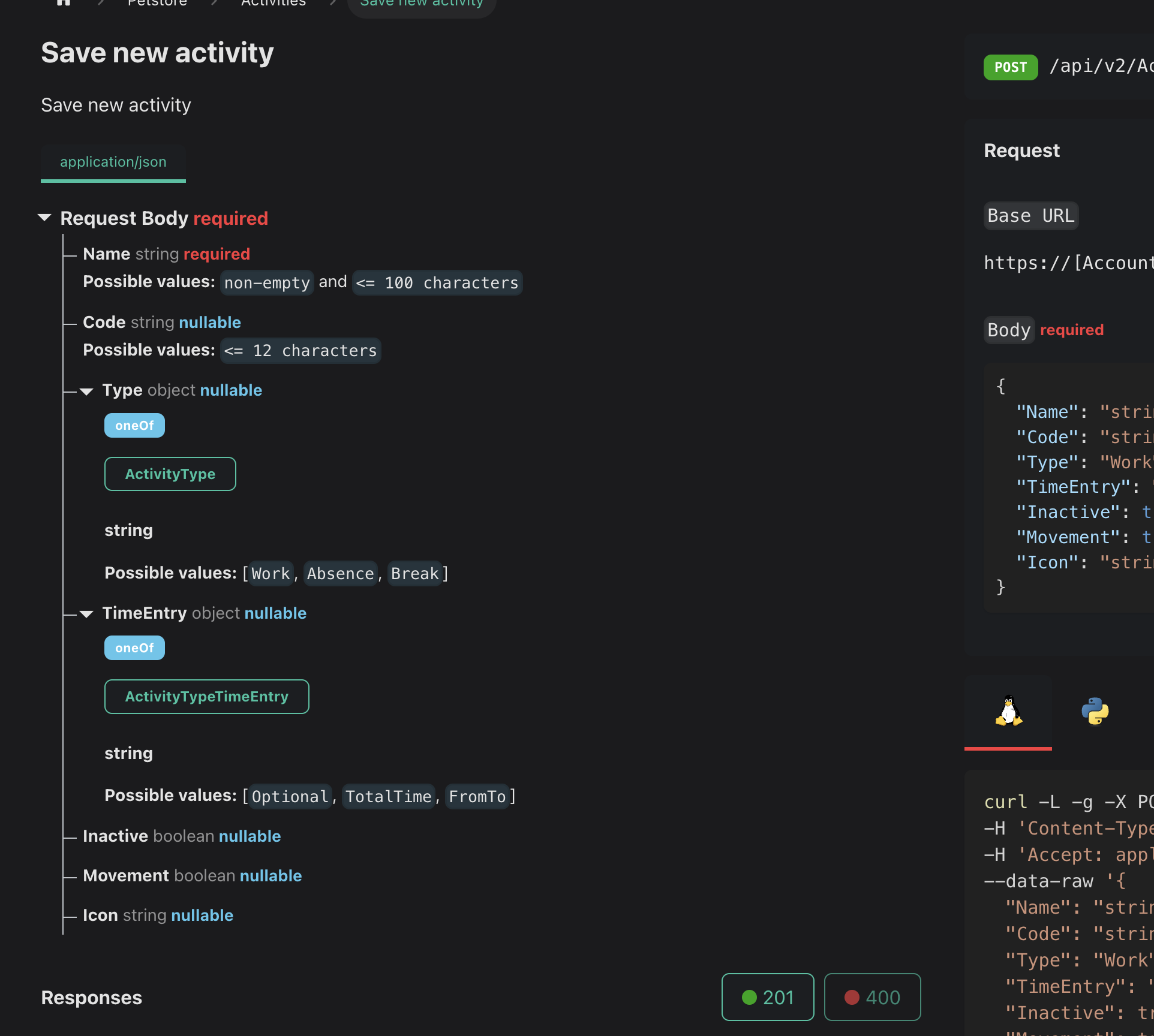 Value `any` in request body · Issue #492 · PaloAltoNetworks/docusaurus-openapi-docs · GitHub