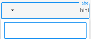 Search hint appears on the dropdown box and not the in the search text · Issue #138 · salim ...
