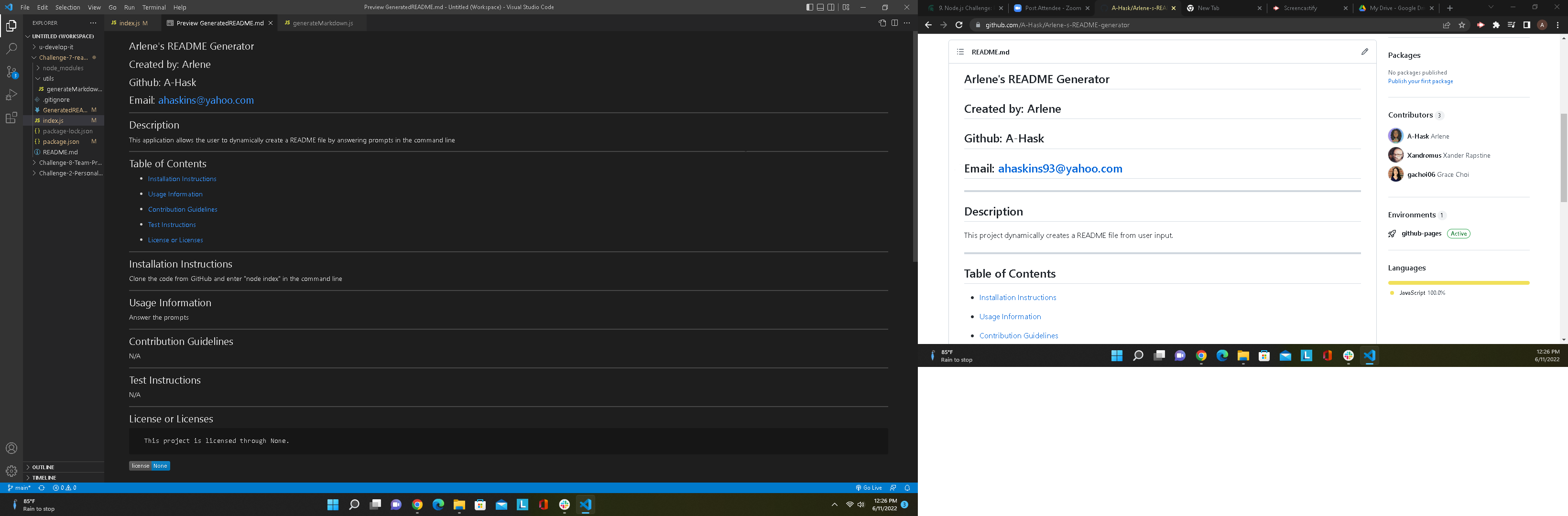 GitHub - A-Hask/Arlene-s-README-generator: This README generator is ...
