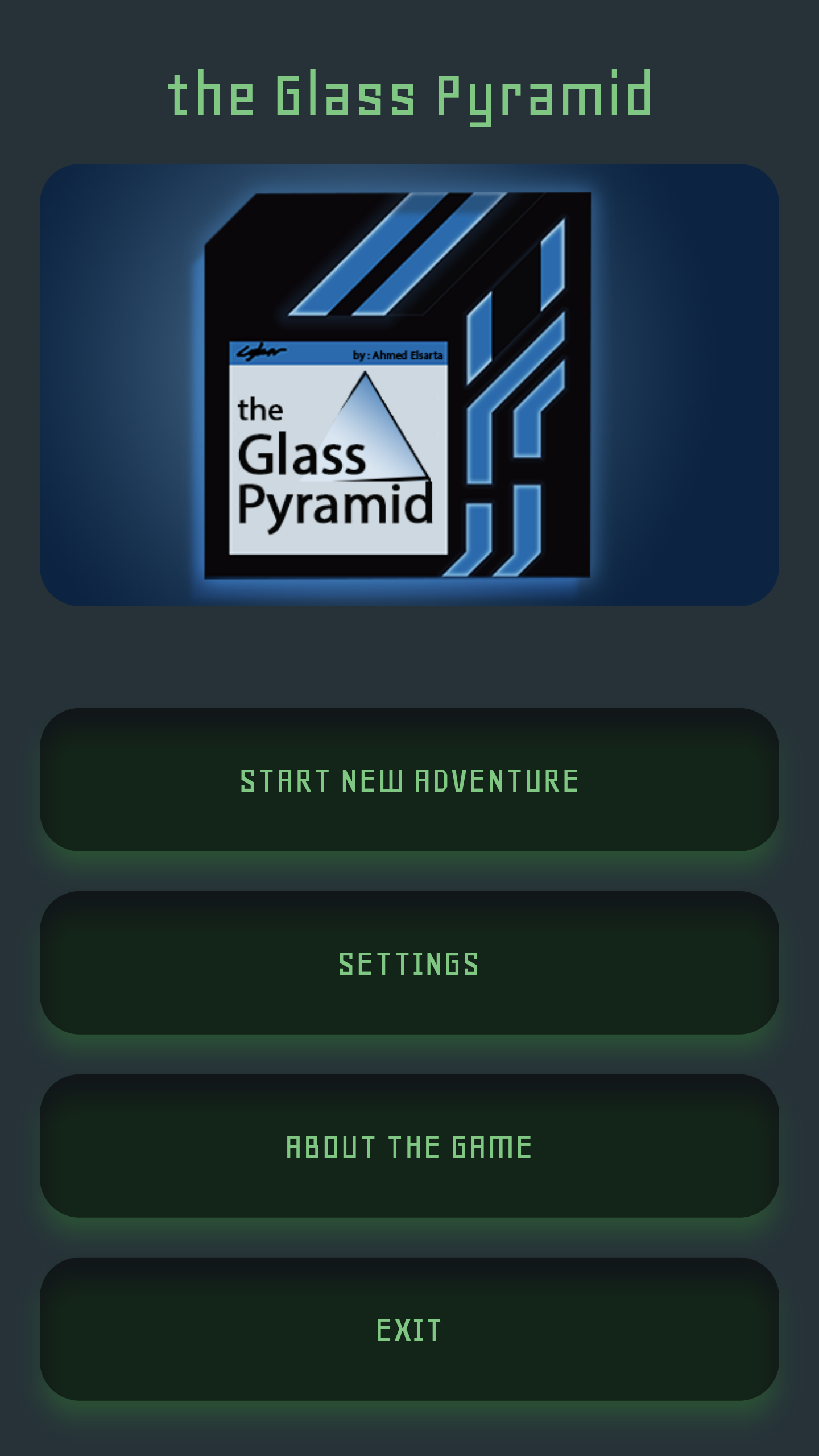 GitHub - Sherif-2001/The-Glass-Pyramid: The Glass Pyramid is an interactive comedy-drama choice ...