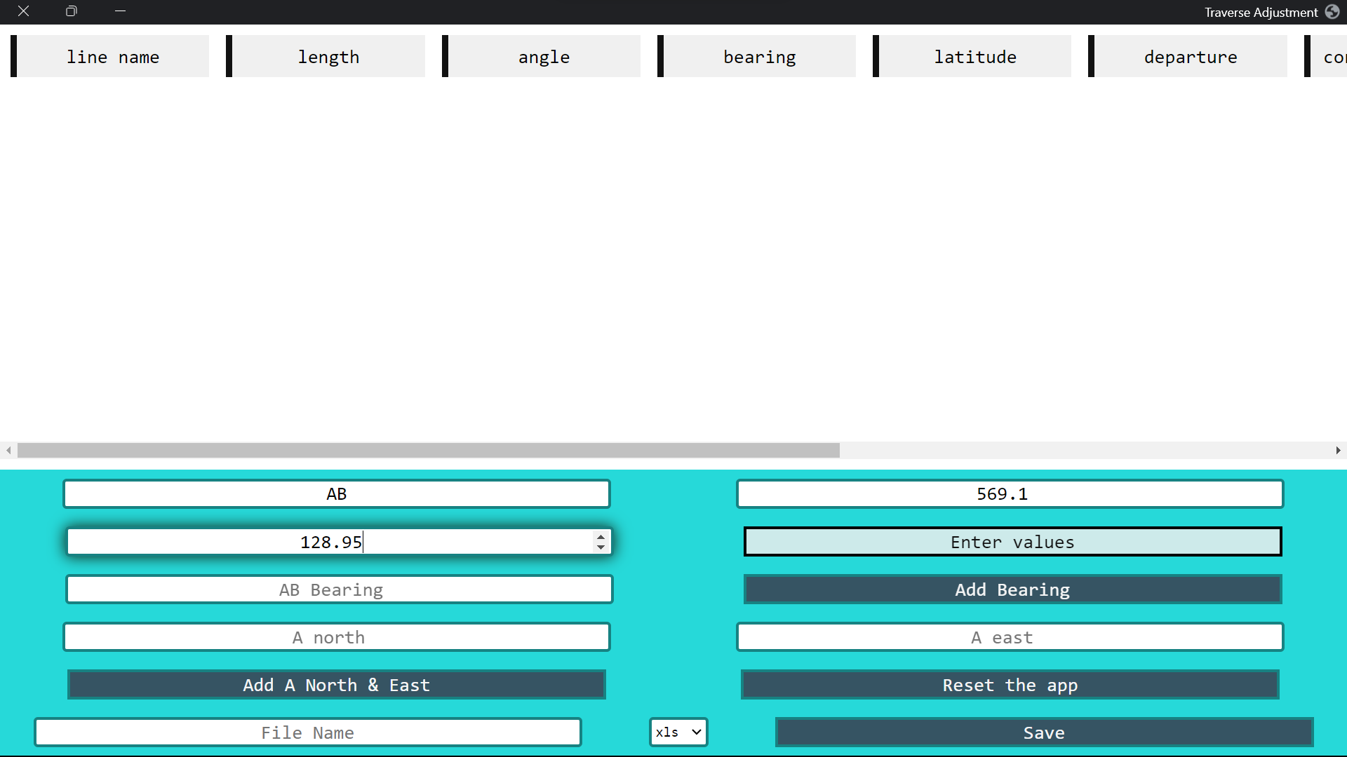 GitHub - devmousa/Traverse-Adjustment