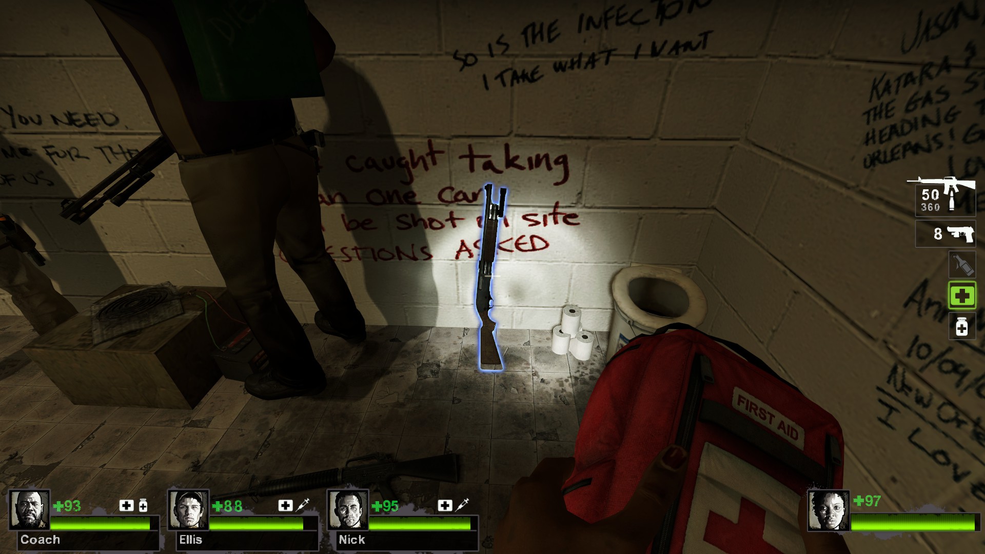 Add more than one pump shotgun to c4m3's spawn room · Issue #323 · Tsuey/L4D2-Community-Update ...