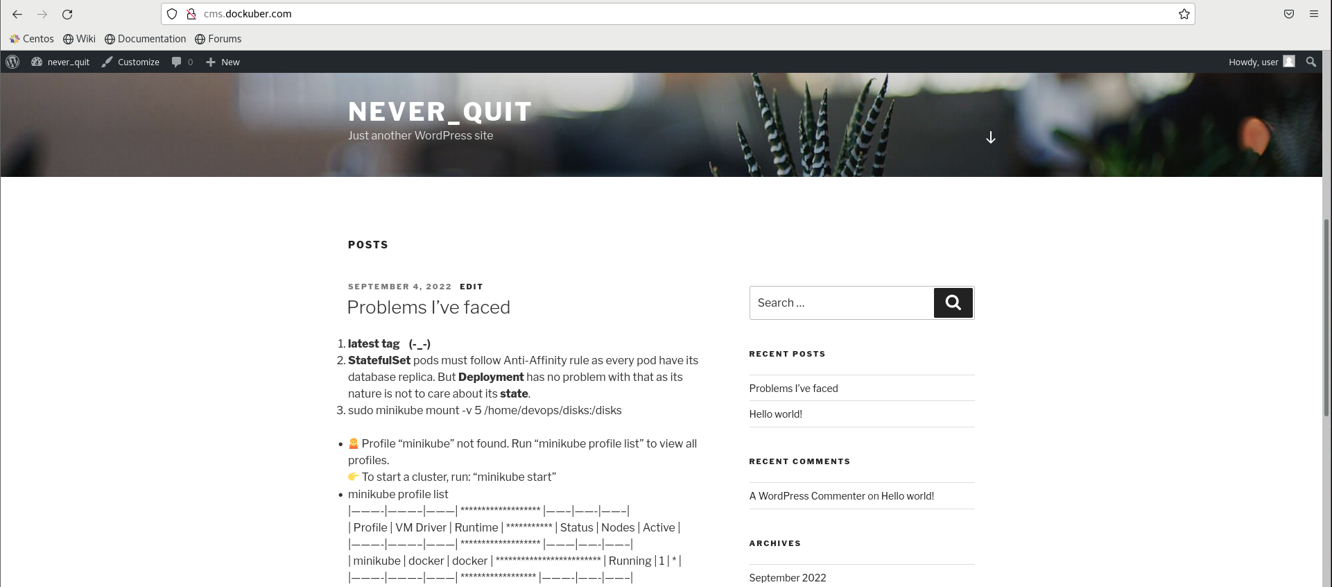 Github X Mumin Wordpress K8s Deploy A Wordpress Kubernetes Cluster Which Will Write Data To