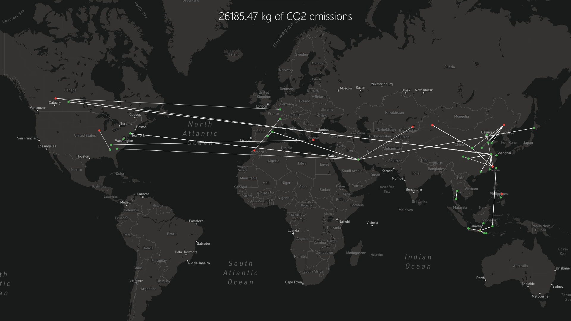 GitHub - Einsight04/flight-emissions: This webapp tracks global flights ...