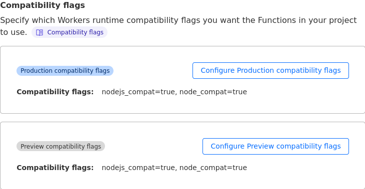 nodejs_compat flag causes error during Pages build · Issue #403 · cloudflare/workerd · GitHub