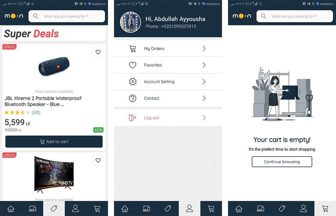 GitHub - Ayyousha/Shop_App