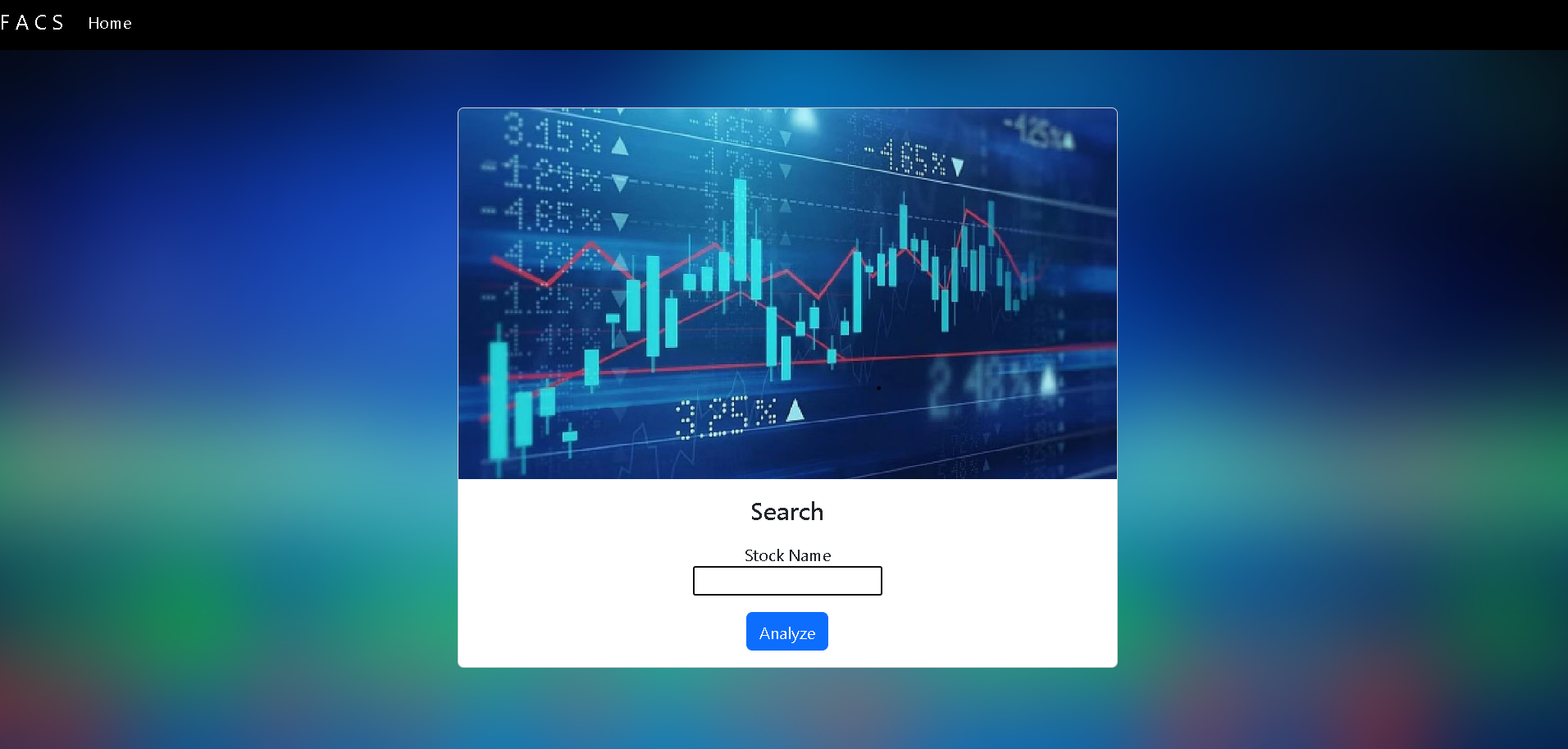 GitHub - hey-infy/FACS: FACS (Financial Assistance for Crypto & Stocks) is planned to be a ...