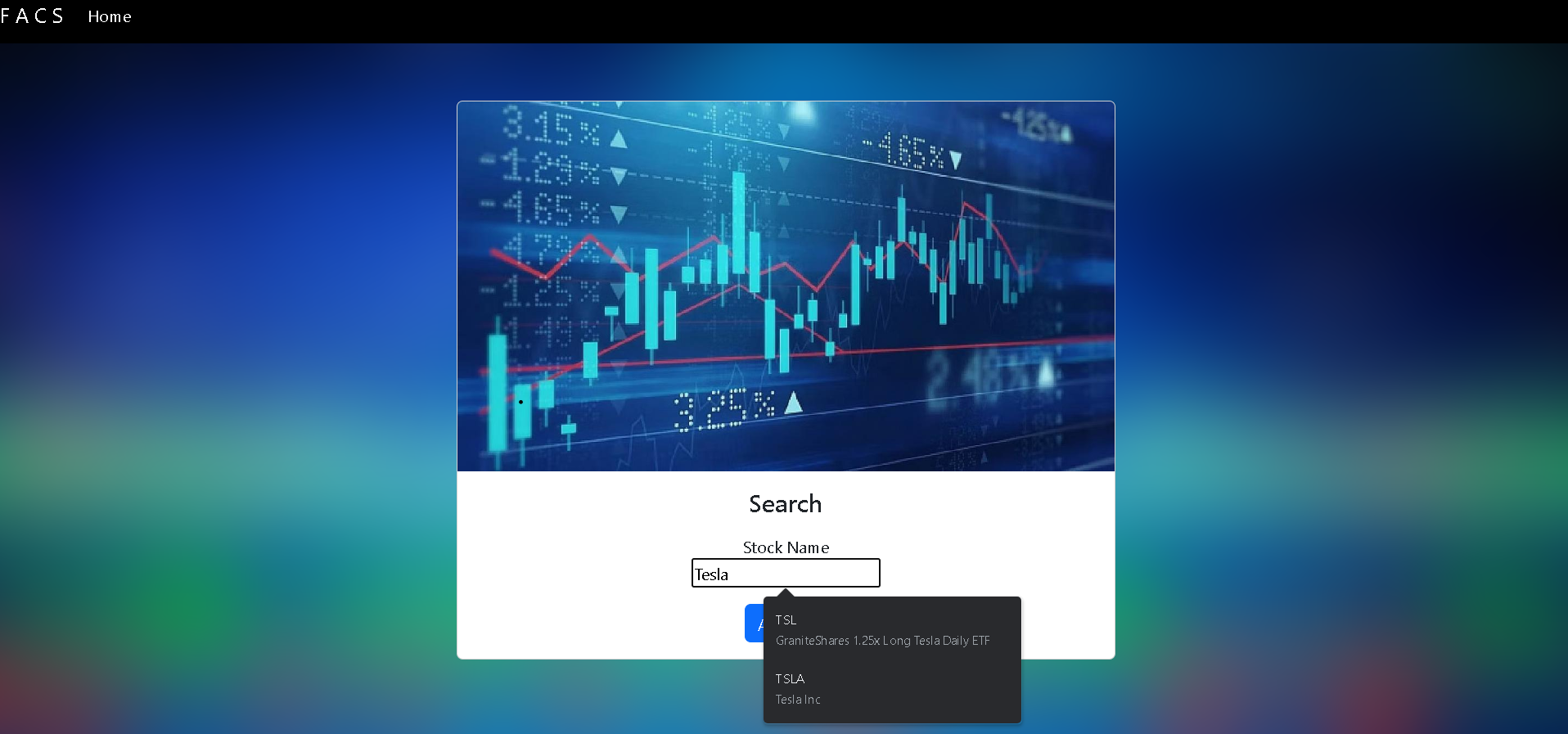 GitHub - hey-infy/FACS: FACS (Financial Assistance for Crypto & Stocks) is planned to be a ...