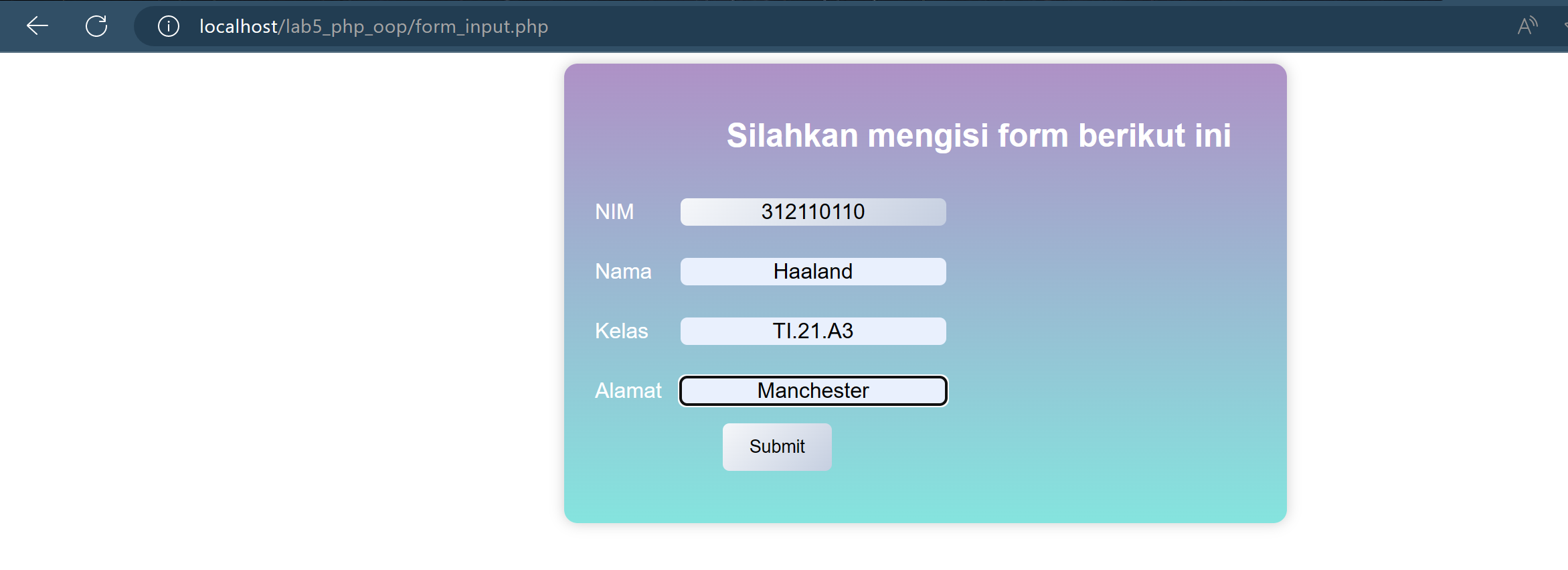 GitHub - ChokyA/Lab5Web
