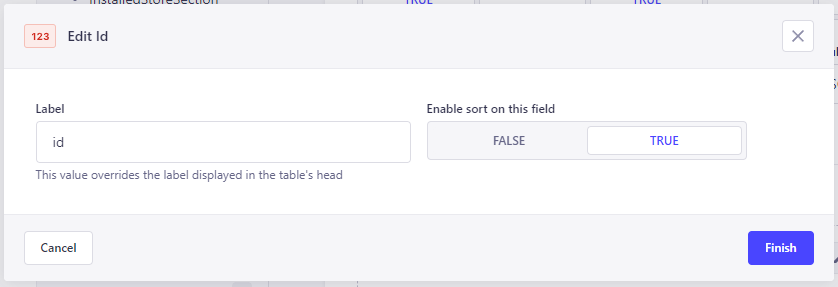 Admin panel crash when Press 'ESC' key or Click backdrop on modal in 'Configure the view' page ...