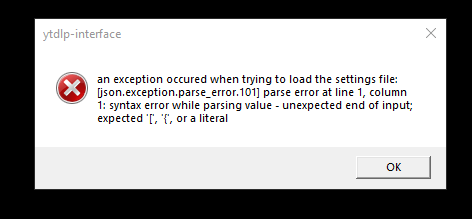 Erro when open · ErrorFlynn ytdlp-interface · Discussion #35 · GitHub