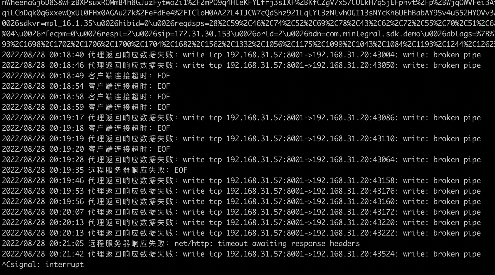 代理返回响应数据失败 · Issue #2 · kxg3030/shermie-proxy · GitHub