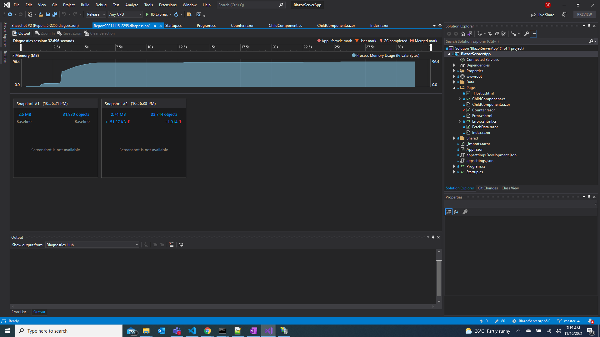 Blazor Action And Function Object Type Is Not Disposed · Issue 38423 · Dotnetaspnetcore · Github