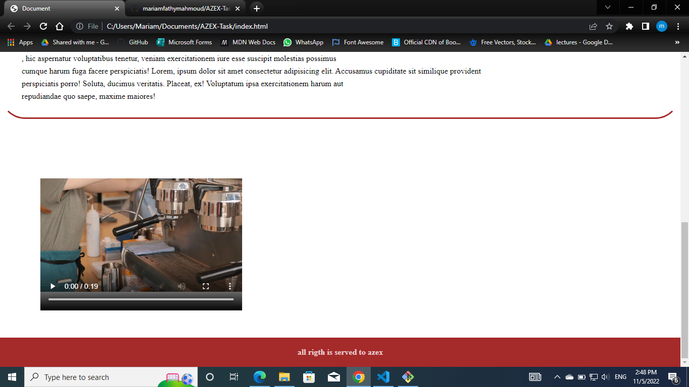 GitHub - mariamfathymahmoud/AZEX-Task