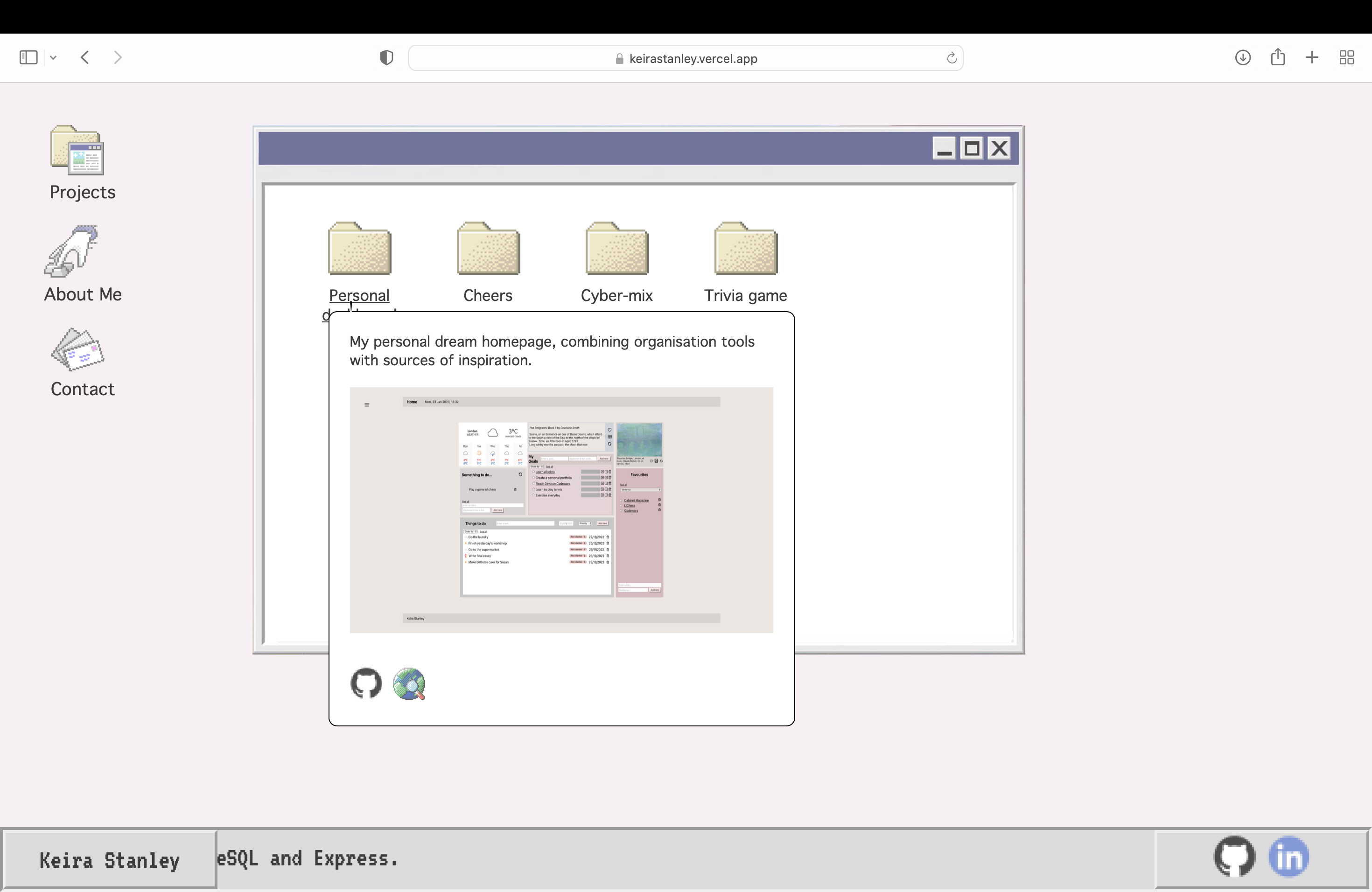GitHub - keirastanley/portfolio