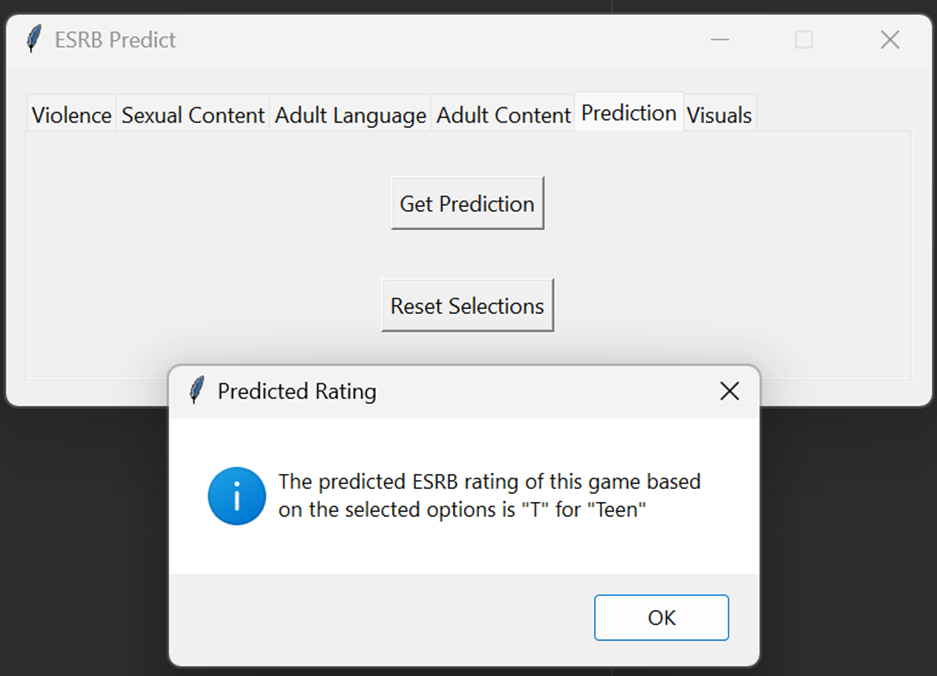 GitHub - camerongineer/ESRB_Predict_Python: Machine Learning Program built in Python used to ...