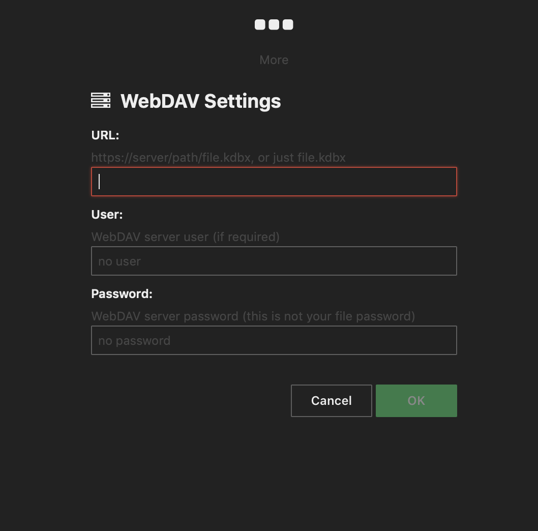 Not clear how to use WebDav/DropDav · Issue #1643 · keeweb/keeweb · GitHub
