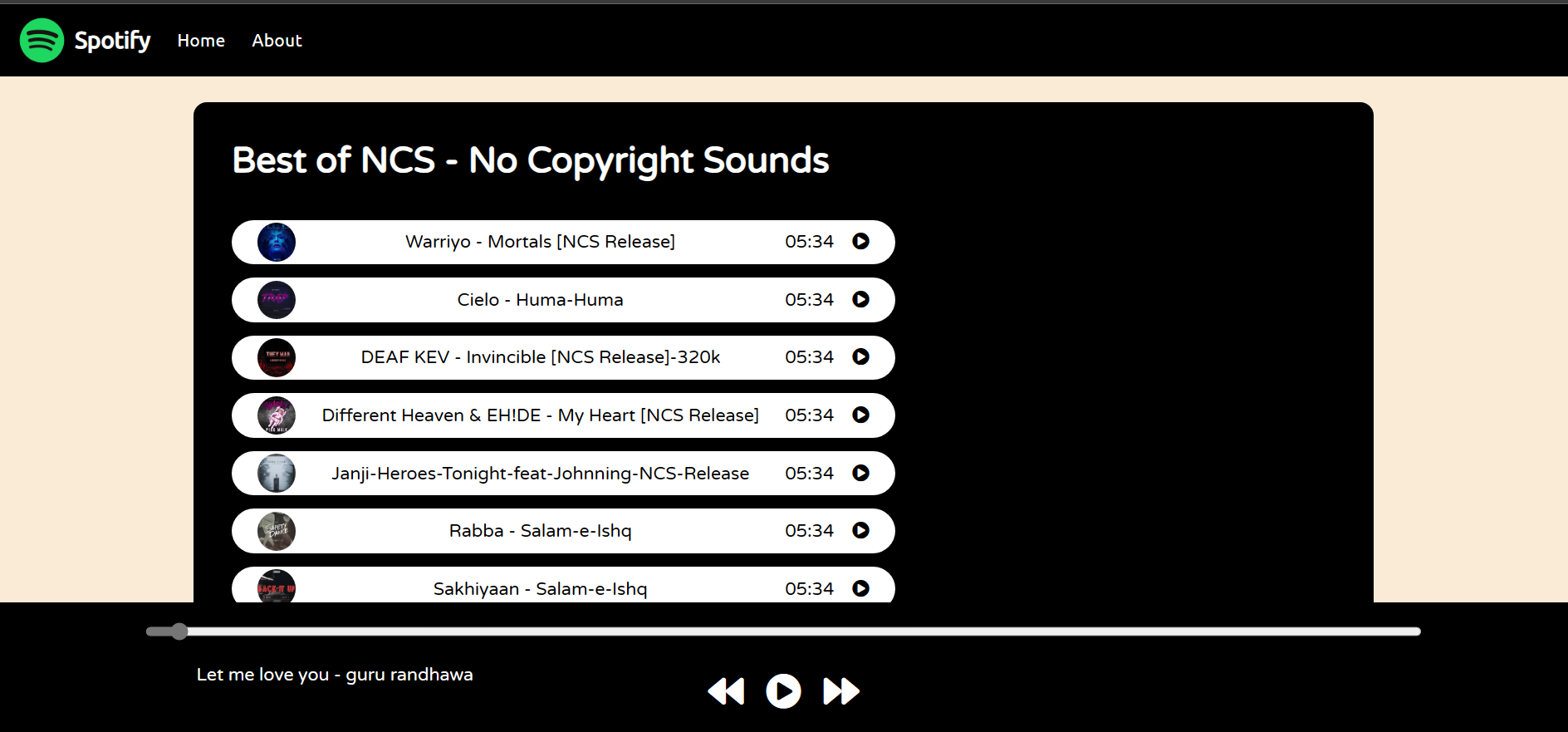 GitHub - Rohitashsingh89/spotify-clone