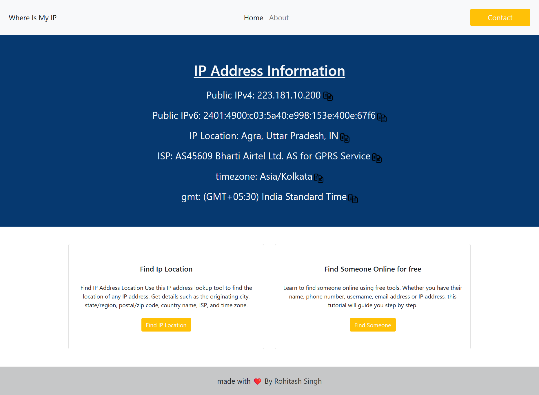 GitHub - Rohitashsingh89/iplocator