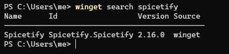 Add program to winget package manager · Issue #708 · spicetify/cli · GitHub