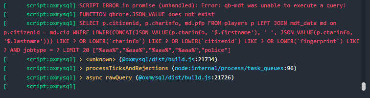 Error: Searching Player MDT · Issue #17 · Project-Sloth/ps-mdt · GitHub