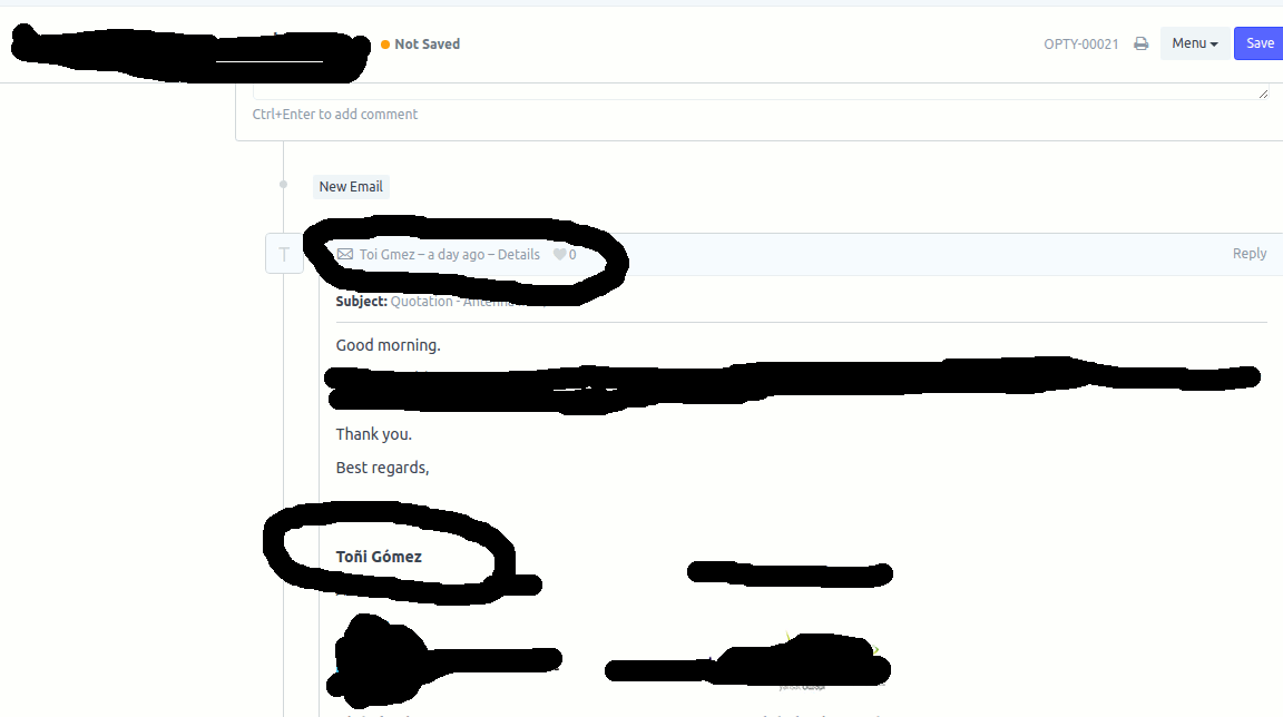 Accentuated chars on an Email From get removed · Issue #10609 · frappe/erpnext · GitHub